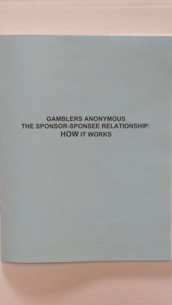 Gamblers Anonymous The Sponsor-Sponsee Relationship: HOW It Works ...