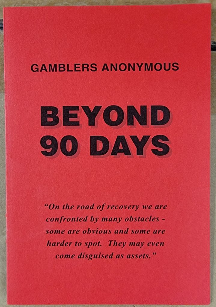 Beyond 90 Days Booklet - Gamblers Anonymous