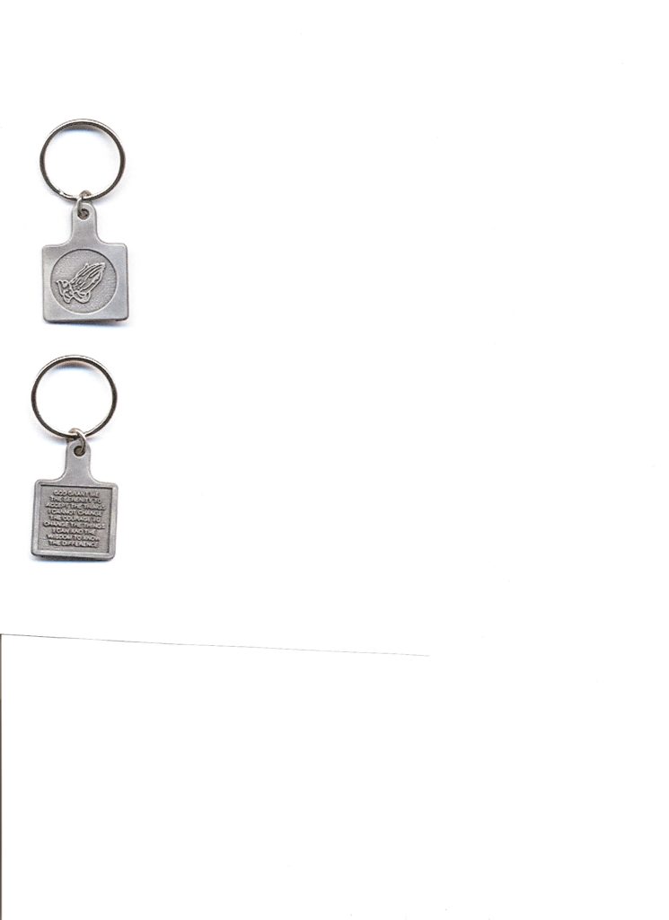 G.A Key Chain - Praying Hands - Gamblers Anonymous